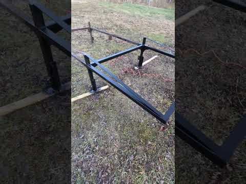 Refinishing a ladder rack for contracting rig