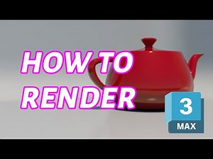 How to Make Cool Renders in 3ds Max Fast