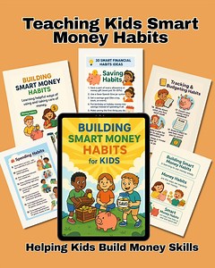 Building Smart Money Habits for Kids | Financial Literacy Printable | Instant Digital Download PDF - Etsy