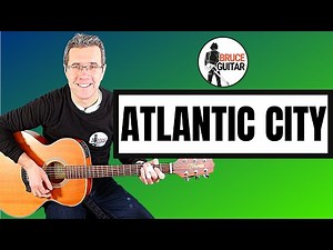 Bruce Springsteen - Atlantic City guitar lesson