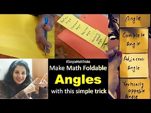 Make Angles Maths Foldable with these Simple Tips #anglesFoldables
