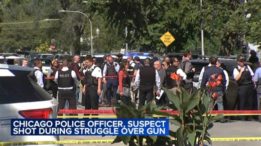 Englewood, Chicago shooting: Father of teen wounded along with Chicago police officer in struggle with gun speaks out