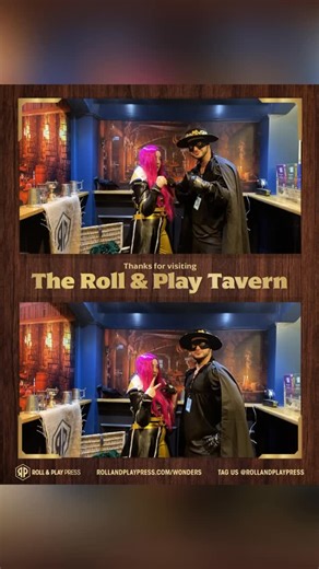 Throwing it back to The Roll & Play Tavern at @mcmcomiccon London 🤩 A big thanks to everyone who stopped by for a chat, picked up our products, or had some fun in the photobooth! Enjoy all the snaps, and drop us a comment if you were there. If you were in cosplay, tell us who you were 😁 | Roll & Play Press