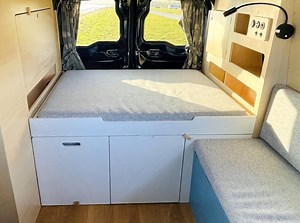 CNC Camper Bed Plans – Pull-out Camper Bed Unit With Storage for Medium Vans – Diy Sliding Van Bed Frame – DXF/DWG   Building Guide - Etsy