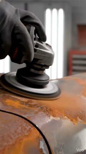 Satisfying Mustang Rust Removal – Full Restoration Process #asmr #classiccars #carrepair