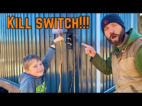 Installing ELECTRIC Fence Kill SWITCH!!!