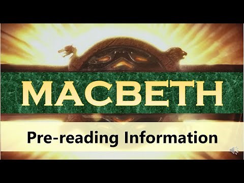 Macbeth: Background and pre-reading information (VCE English)