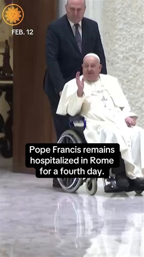 1M views · 20K reactions | Pope Francis' respiratory tract infection is presenting a "complex clinical picture" that will require further hospitalization, the Vatican said Monday, as concern grew about the health of the 88-year-old pontiff. There was no timeframe given for his hospitalization. https://cbsn.ws/41g5eh0 | CBS Mornings | Facebook