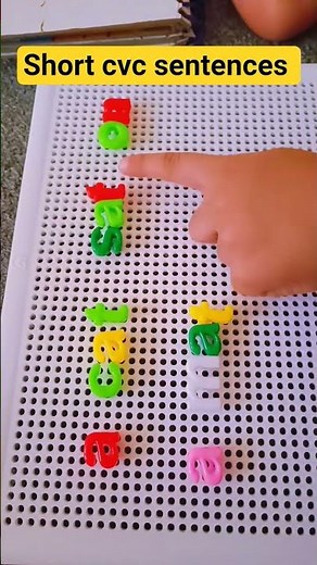 CVC Short Sentences | Learn to Read for Kids | Phonics Practice