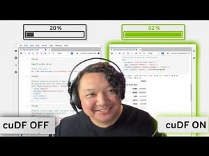18x speed up with NVIDIA’s cuDF pandas accelerator! Short tutorial with NFL’s Big Data Bowl Kaggle
