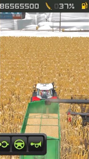 Farming Simulator 18 | Winter Mod Gameplay | Wheat Harvesting