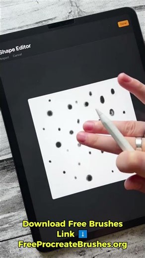 How to Make a Realistic HAIR Brush in 5 Minutes #freeprocreatebrushes #procreate