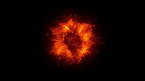 Explosion Particles Center Periphery Work Done Stock Footage Video (100% Royalty-free) 1102640227 | Shutterstock