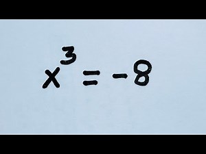 🔥 Solving Cubic Equation with One Real and Two Complex Roots | How to Solve Cubic Equations
