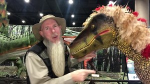 Park Ranger Marty and Jojo the Utahraptor REALLY are best friends! (No rangers were eaten as a result of making this video.) Come join us this weekend, August 26 - 28th, in Mobile, AL, York, PA and Salina, KS Only Jurassic Quest features: * The largest and most realistic dinosaur exhibit including an incredible 50 foot long Megalodon, 60 ft. long, sky-scraping Spinosaurus, the 80 ft. long Apatosaurus and our gigantic LIFESIZE T-Rex. * Walking dinosaur rides & stationary dinosaur rides, which inc