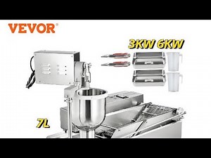 VEVOR Commercial Automatic Donut Making Machine: The Best Way to Make Delicious Donuts