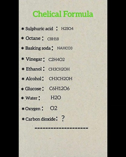 "Master the Basics: What is a Chemical Formula?" let's turn chemistry Into fun facts !!😮‍💨😮‍💨😮‍💨