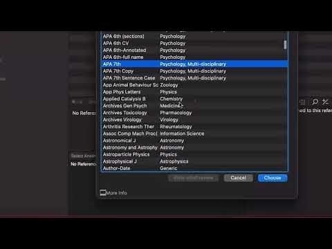 EndNote X9 for Mac - Setup