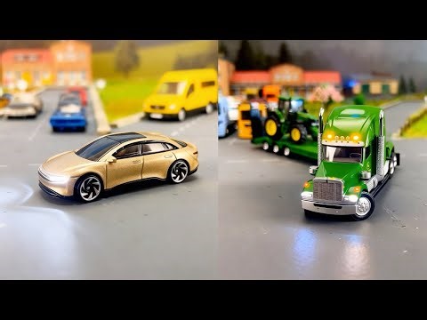 1/64 Scale RC and Modified Diecast Cars in My Miniature City Diorama