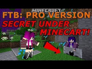 Minecraft: Secret Under the Minecart! / Find the Button Pro Version / Janet and Kate
