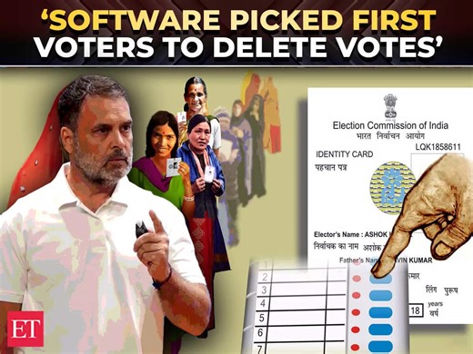 Rahul Gandhi slams EC for ignoring CID, claims software-driven vote deletion in Karnataka