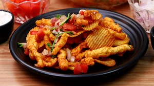 Lays Kurkure Chaat - Tasted Recipes