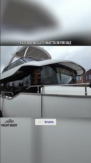 Fast Trawler Yacht With IPS Drives and Gyro? Meet the Absolute Navetta 58
