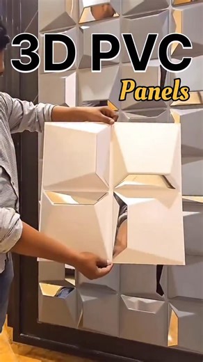 3D PVC wall panels that turn a simple wall into a designer feature ✨ A textured finish that instantly adds depth, style, and a premium feel to the entire room. A small upgrade that changes how your home looks — and how you feel when you walk in 🤍 Perfect for living rooms, bedrooms, TV units, offices, and feature walls. 🛍️ Cash on Delivery available (10% advance | balance on delivery) 🚚 Shipping available Pan-India ⚡ Same-day delivery available in Delhi NCR Save this for your home upgrade. DM 