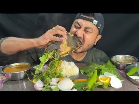 Eating Challenge: 2KG Whole Goat Head Mukbang | Traditional Feast!”