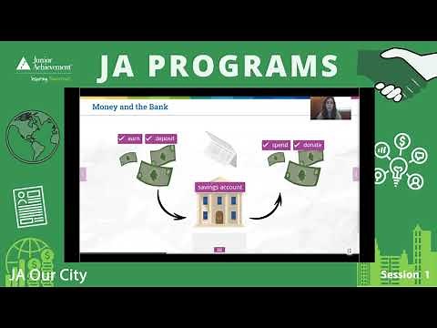 JA Our City - Session 1: Earn, Save, Spend, and Donate - Maddy Shellberg