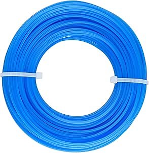 Trimmer Line .065'' Weed Wacker Eater String 328ft String Trimmer Lines, Nylon line