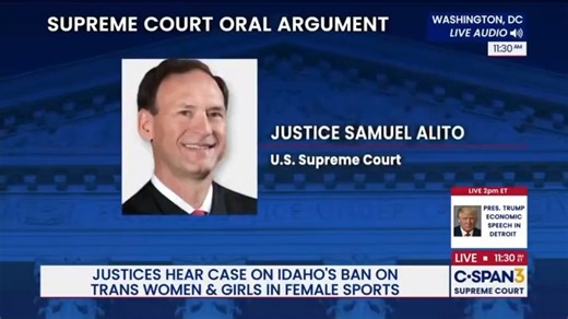“How can a court determine whether there's discrimination on the basis of sex without knowing what sex means for equal protection purposes?” — Justice Samuel Alito XX ≠ XY | Independent Women
