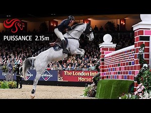 London Horse Show Puissance 2.15m