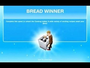 [The Sims Freeplay] - Bread Winner Görevi