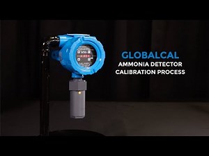 Ammonia Gas Detector Calibration Process with GlobalCal