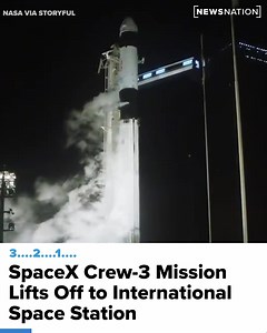 The final frontier is back on the menu. NASA and SpaceX successfully launched a crew of four astronauts from NASA’s Kennedy Space Center in Florida to the International Space Station on the night of November 10. Full Story -->https://bit.ly/3bYG0t0 | NewsNation