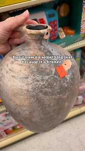 19K reactions · 107 shares | I never buy home decor full price! I either find it at a thrift store or in the case on the clearance aisle. This only took me about 10 minutes total to fix with things I found in my garage! Would you have picked this up or passed on it? | Field and Vineyard | Facebook