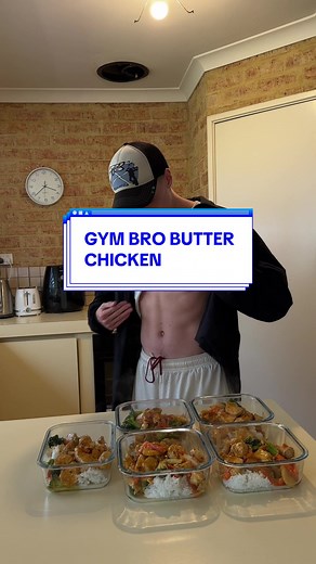 Healthy Butter Chicken Meal Prep for Lean Gains