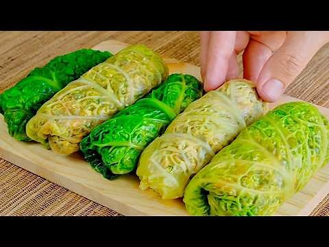 Cabbage cooked this way is better than meat! Incredibly delicious cabbage recipes!