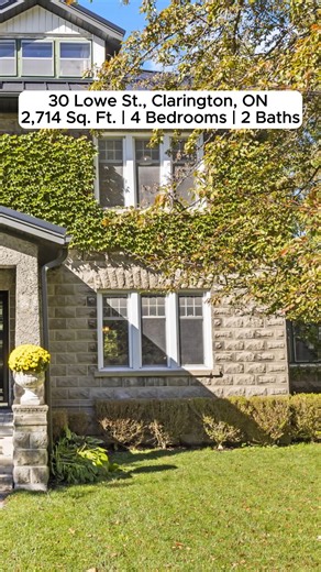  FOR SALE – Where History Meets Modern Living in Old Bowmanville!...