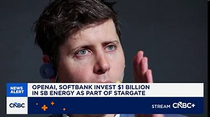 OpenAI, SoftBank invest $1 billion in SB Energy as part of Stargate