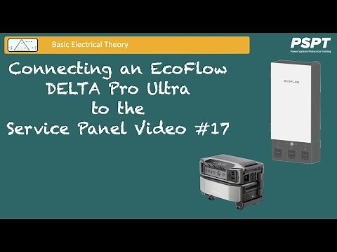 Connecting a Stand-by Generator to the Service Panel Video - EcoFlow Smart Home Panel 2 Video #17