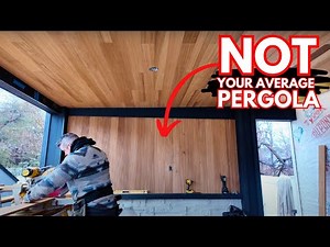 These Pergola Details Are NEXT LEVEL - Column Wraps and Wood Cladding Details