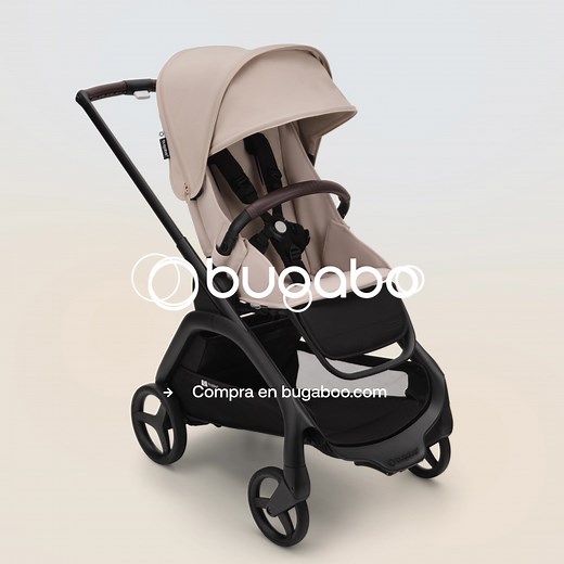 El galardonado Bugaboo Dragonfly - Nuestro carrito urbano más confortable con un innovador plegado compacto. Ahora disponible en el nuevo color taupé desierto. | Bugaboo