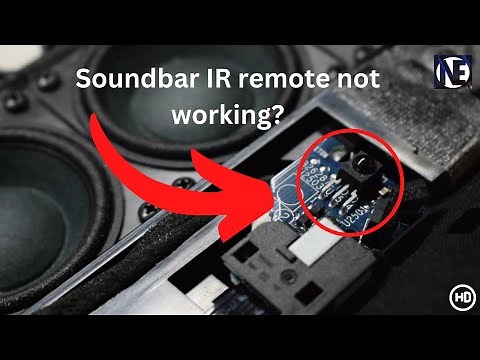 Easy fix! Soundbar remote unresponsive (Bose CineMate1 SR Speaker Array)