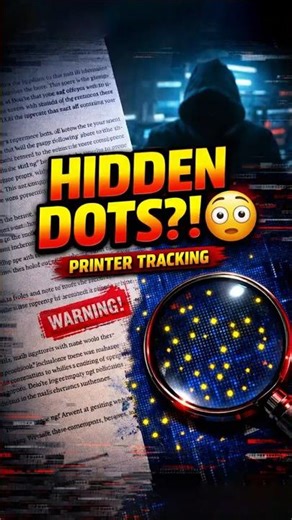 Printer Spying | Machine ID Explained #printer #hiddeninfo #tracking #privacy #printerdots #viral