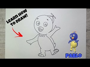HOW TO DRAW PABLO | The Backyardigans #draw #thebackyardigans #drawing #drawingvideo