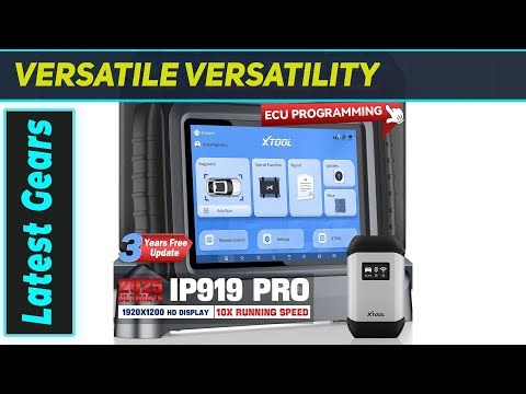 XTOOL IP919 PRO Scan Tool – Best ECU Programming & Diagnostic Tool in 2025