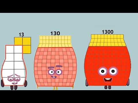 NUMBERBLOCKS 13 COMPILATION | EVERYTHING STARTS FROM 13
