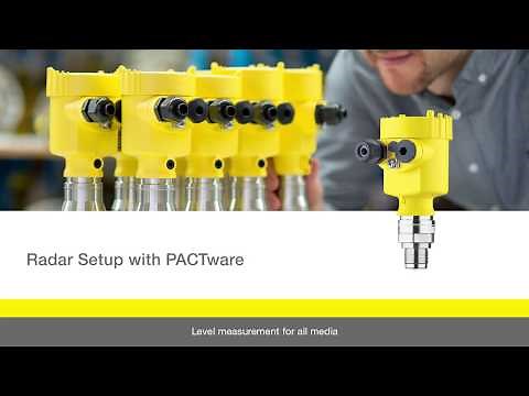 How to set up a VEGAPULS radar sensor with PACTware | Tutorial